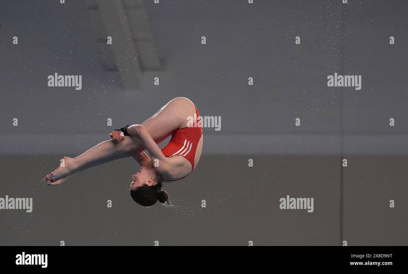 Andrea Spendolini-Sirieix on her way to winning the gold medal in the ...