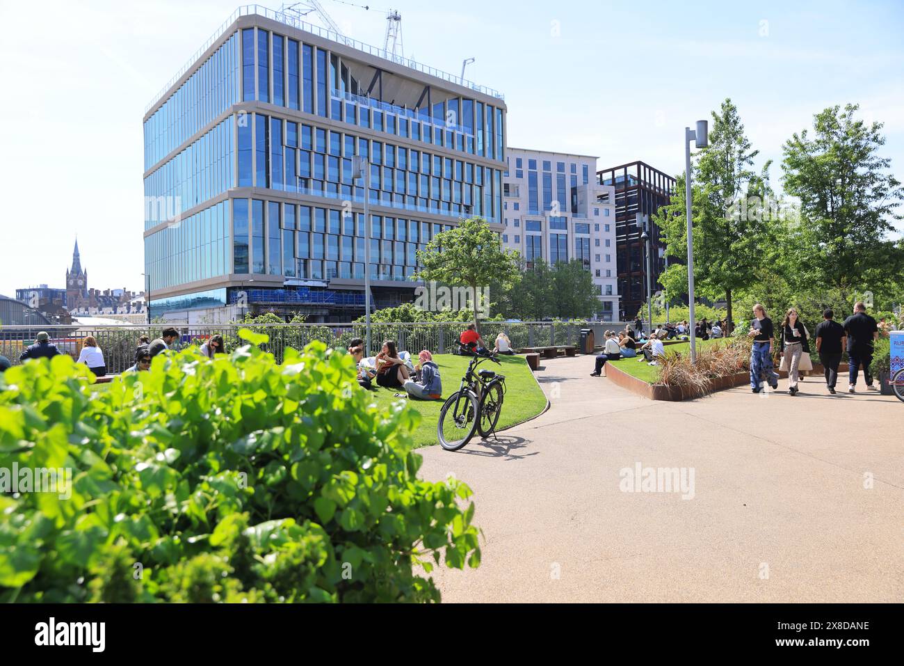 The new Google HQ landscaper nearly completed at Kings Cross, north ...