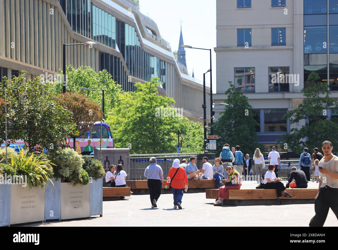 The new Google HQ landscaper nearly completed at Kings Cross, north ...