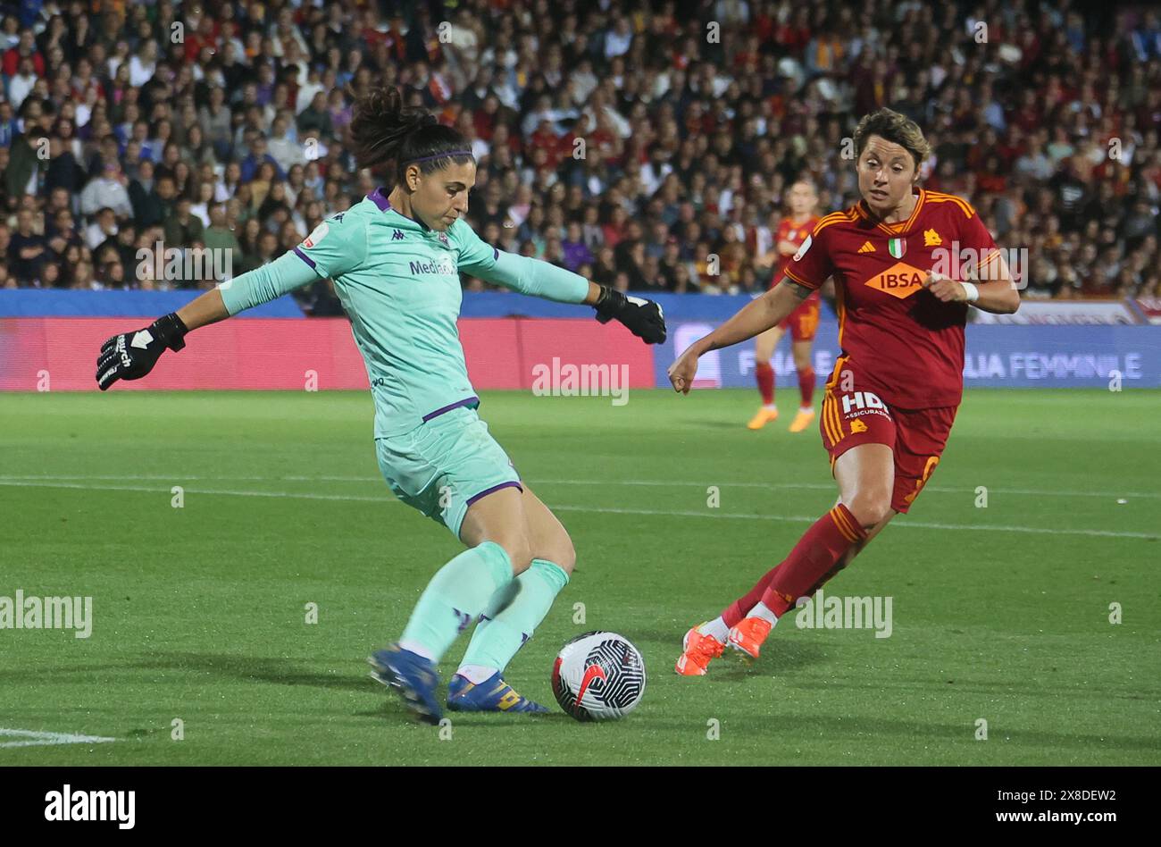 Cesena, Italia. 24th May, 2024. Fiorentina's goalkeeper Rachele Baldi ...