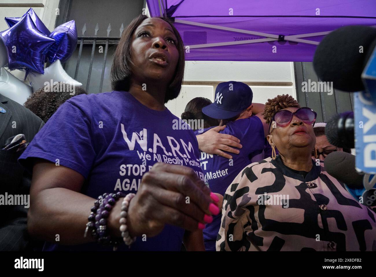 New York, New York, USA. 23rd May, 2024. A vigil was held for domestic ...