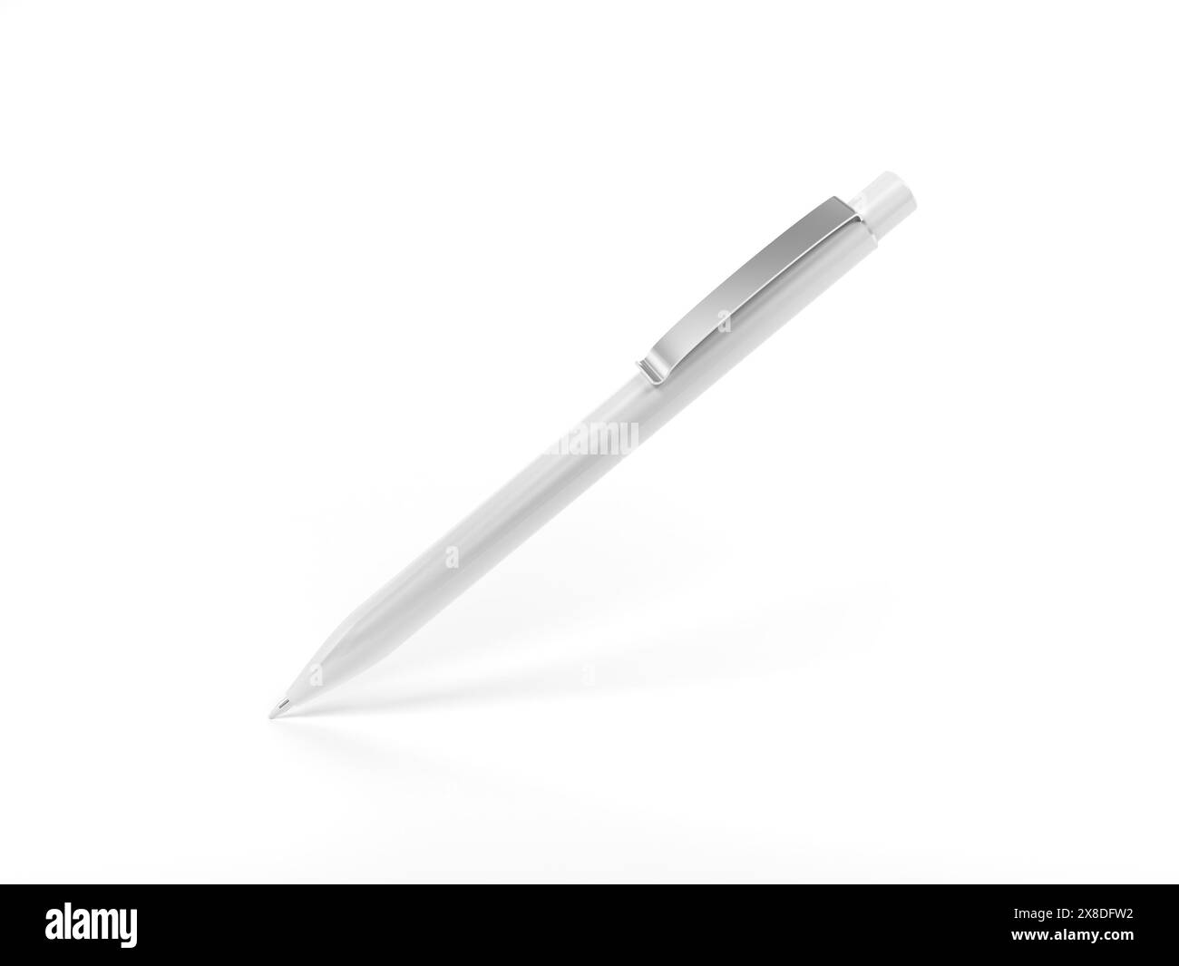 Pen isolated on white background. 3d illustration Stock Photo - Alamy