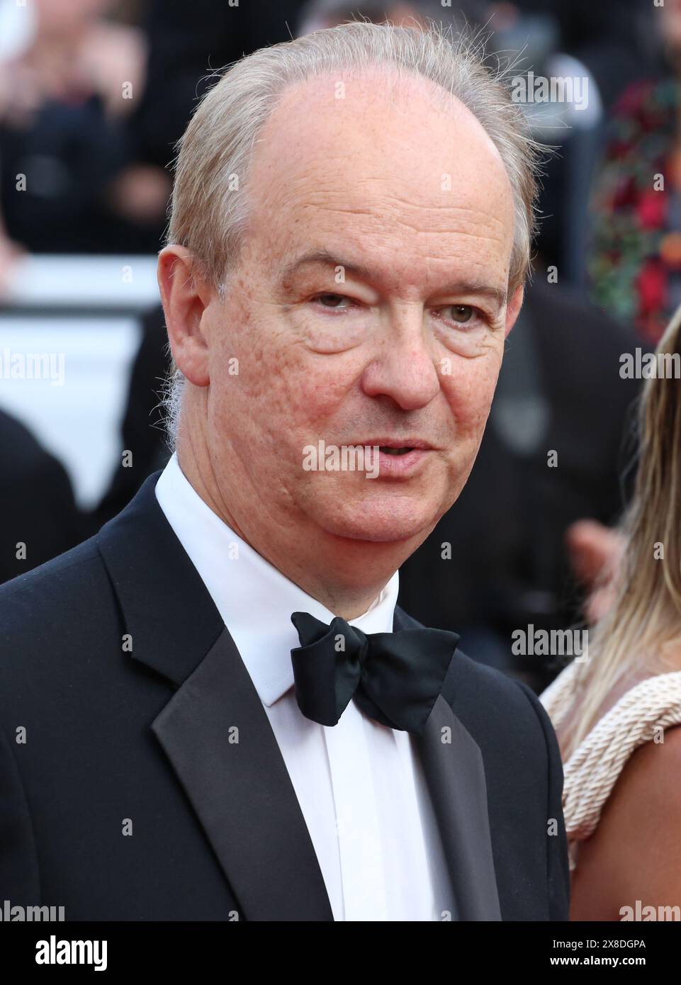 Cannes, France, 24th May, 2024. Peter Bradshaw arriving on the red ...