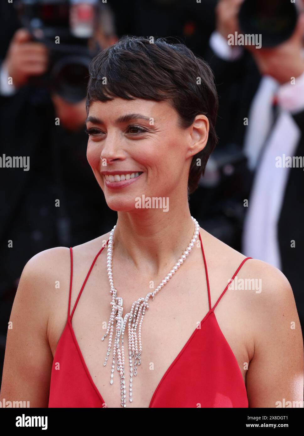 Cannes, France, 24th May, 2024. Berenice Bejo arriving on the red carpet for the The Most ...
