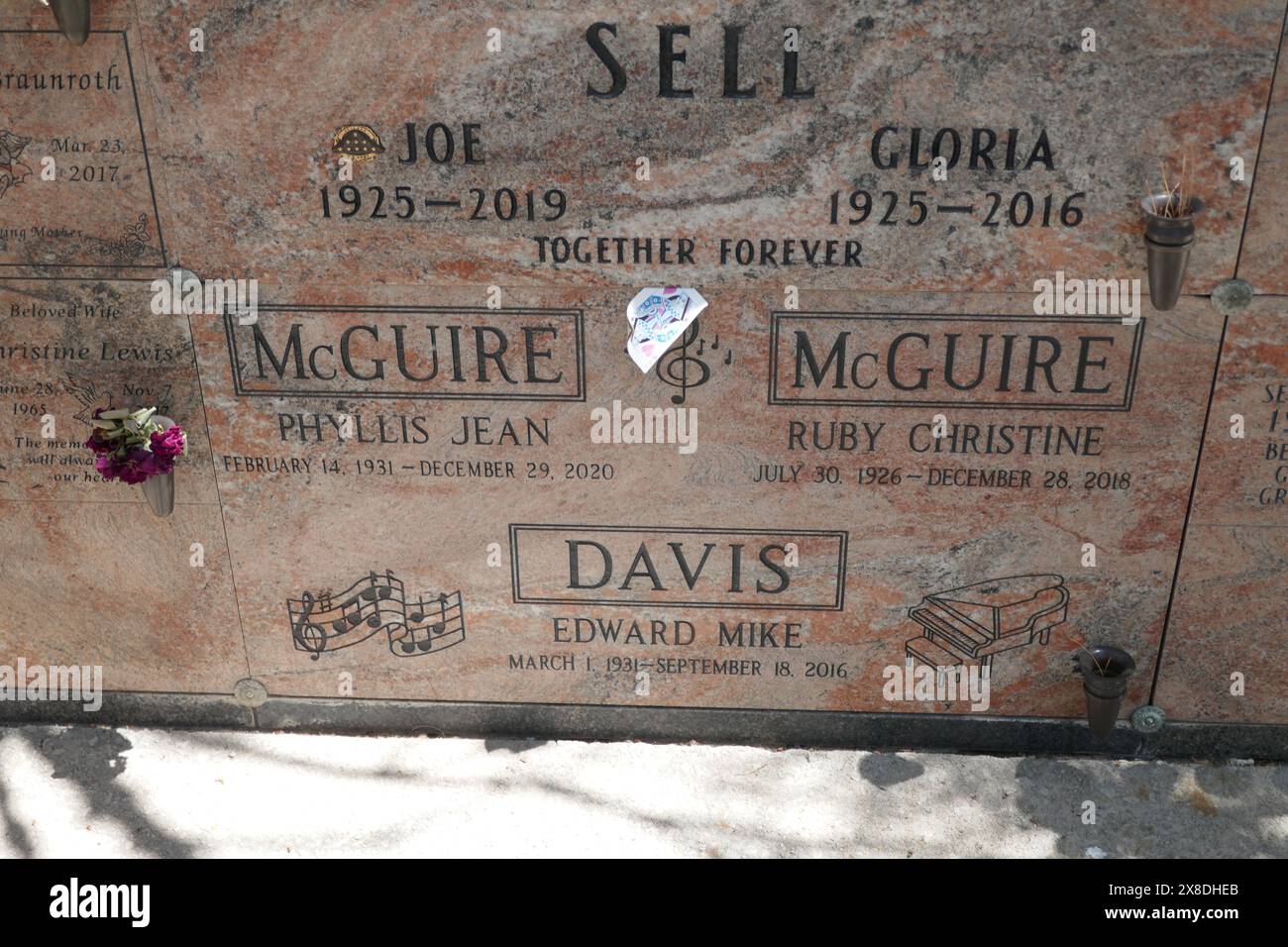 Las Vegas, Nevada, USA 14th May 2024 Singer/entertainer Phyllis McGuire ...