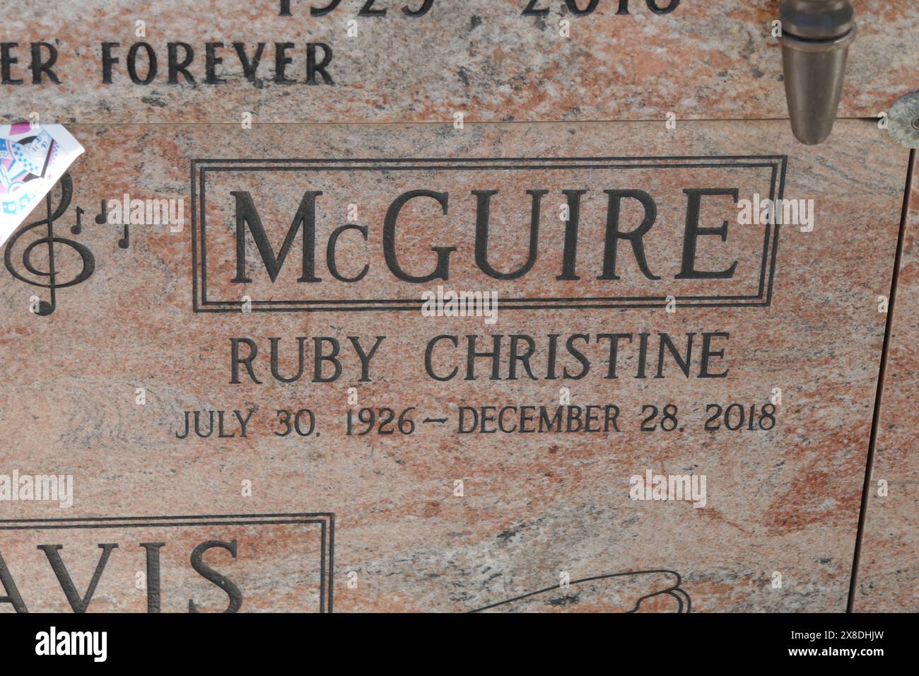 Las Vegas, Nevada, USA 14th May 2024 Singer/entertainer Phyllis McGuire ...