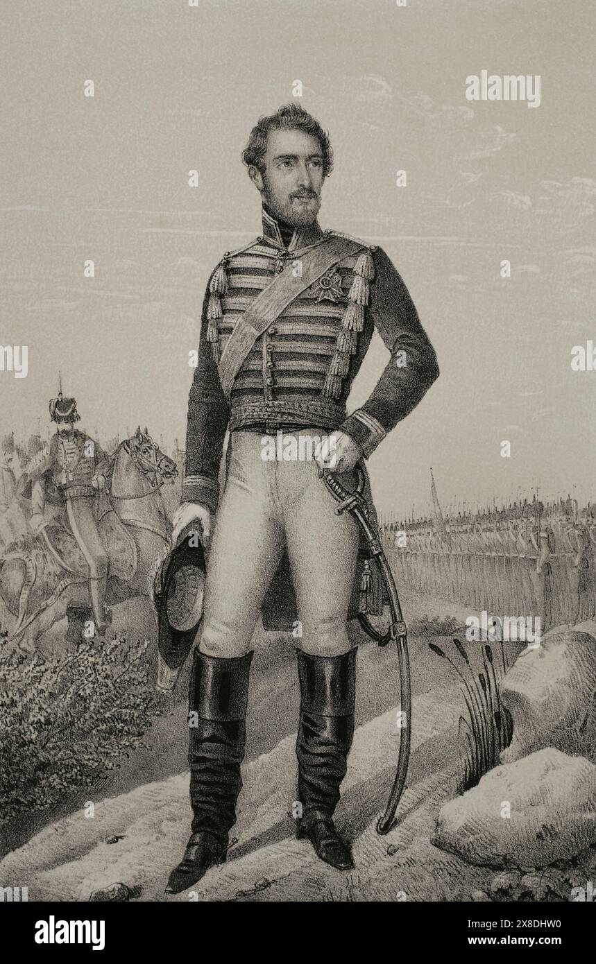 Charles XV of Sweden (1826-1872). Born Carl Ludvig Eugen. King of ...