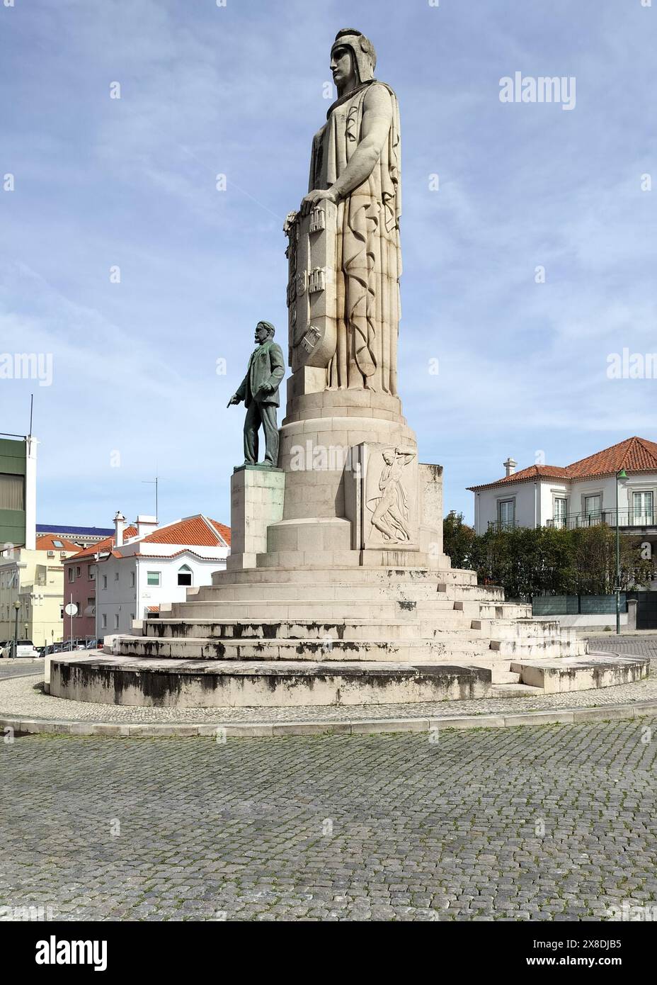 Monument to Antonio Jose de Almeida, politician, sixth president of ...