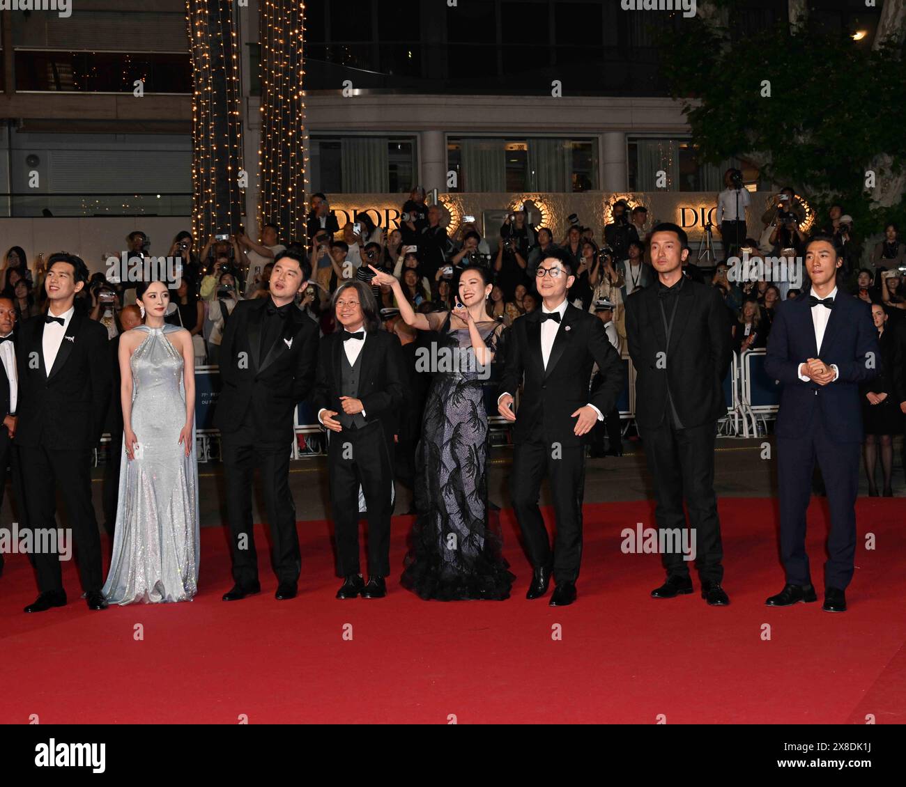 Cannes, France. 24th May, 2024. Cannes, 77th Cannes Film Festival 2024, red carpet film "She's ...