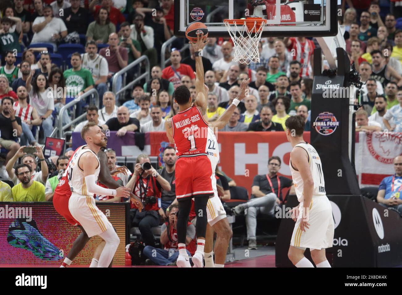 Berlin, Germany, 24, May, 2024. Nigel Williams Goss during the match ...
