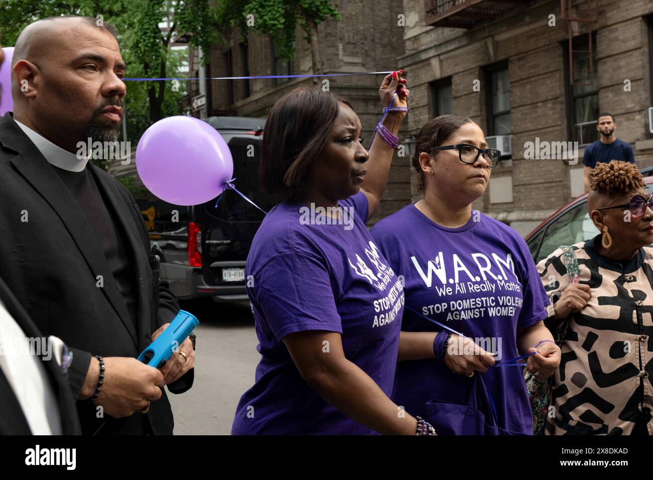 New York, New York, USA. 23rd May, 2024. A vigil was held for domestic ...