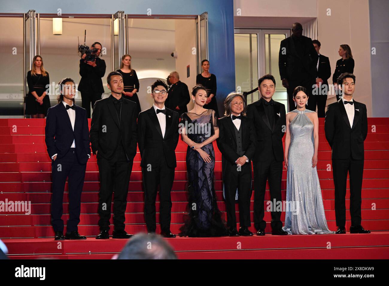 Cannes, France. 24th May, 2024. Cannes, 77th Cannes Film Festival 2024, red carpet film "She's ...