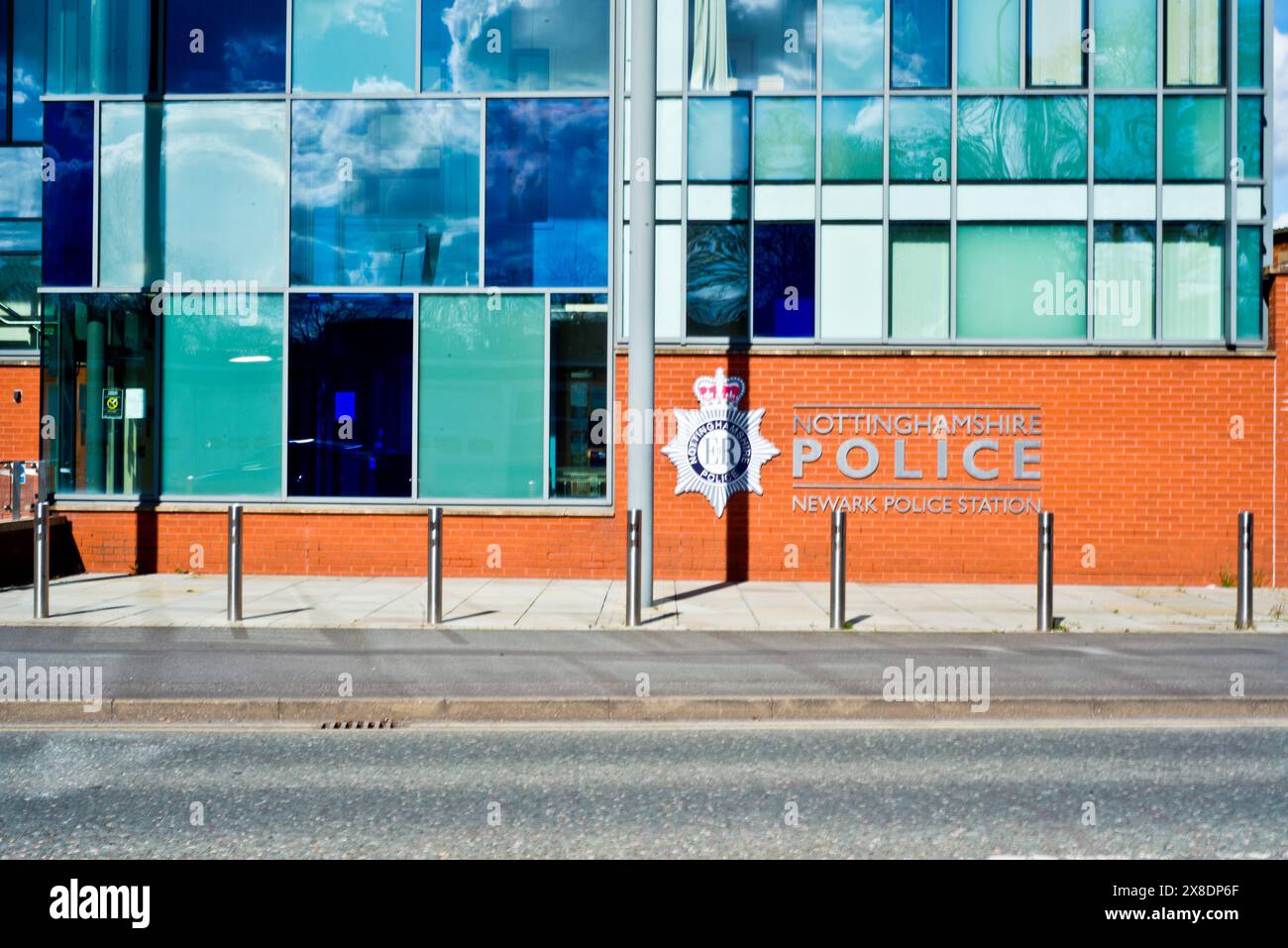 Newark Police Station, Nottinghamshire, England Stock Photo - Alamy
