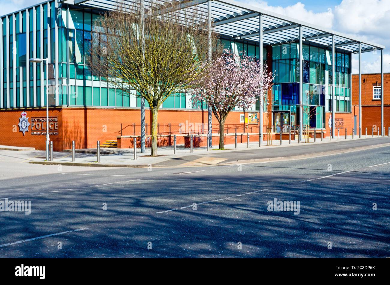 Newark Police Station, Nottinghamshire, England Stock Photo - Alamy