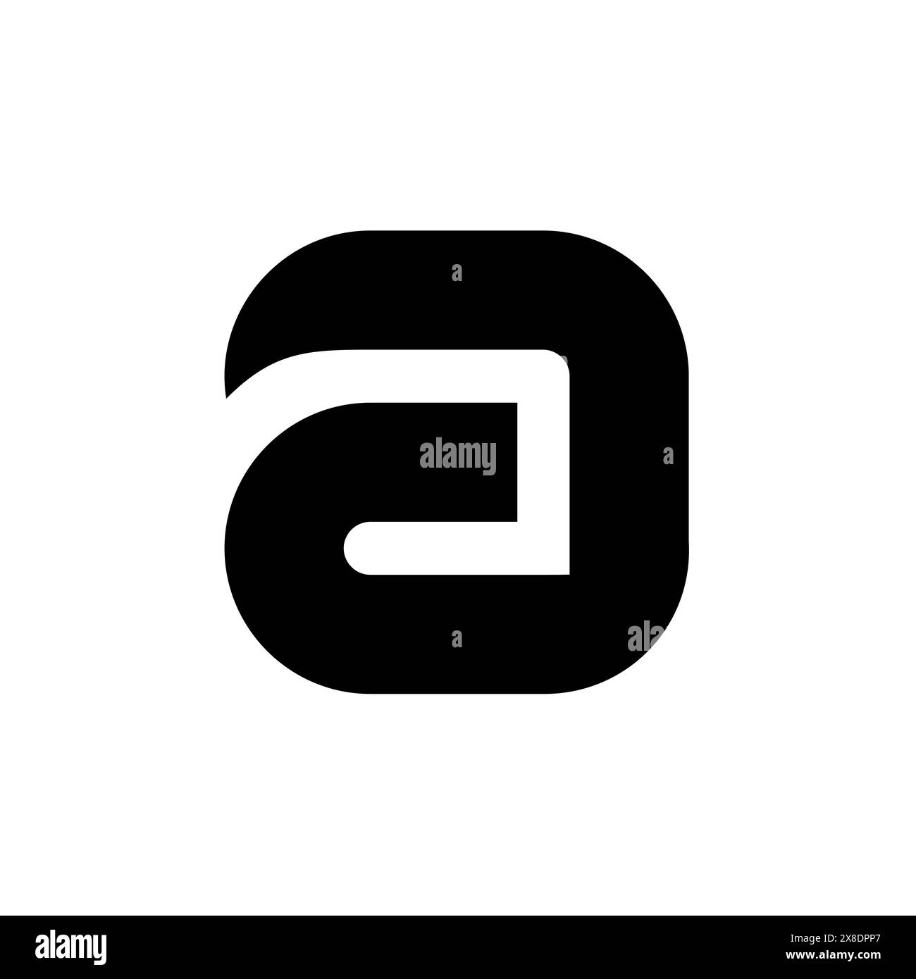 Black Symbol Alphabet Letter A, Vector Illustration Design Stock Vector ...