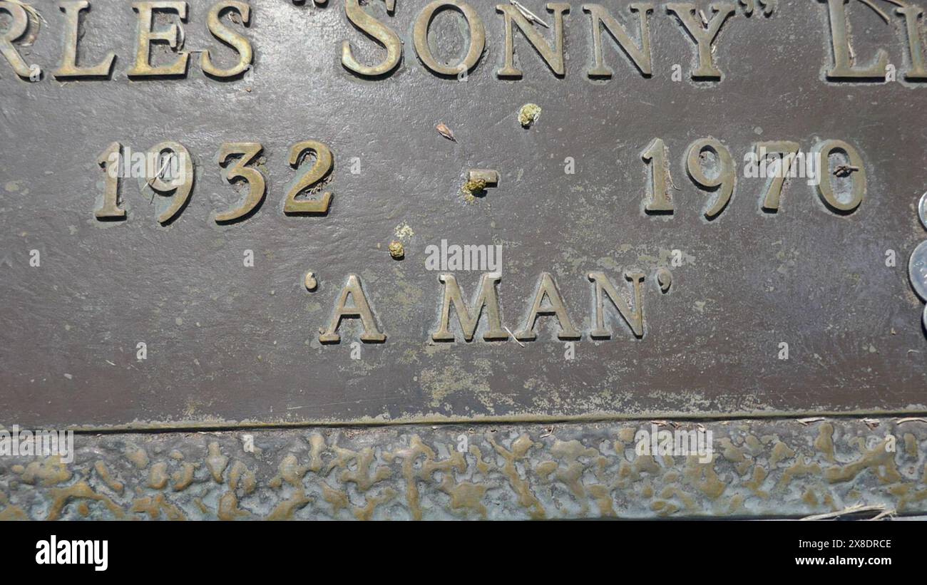 Las Vegas, Nevada, USA 14th May 2024 Hall of Fame Professional Boxer Sonny Liston, aka Charles ...