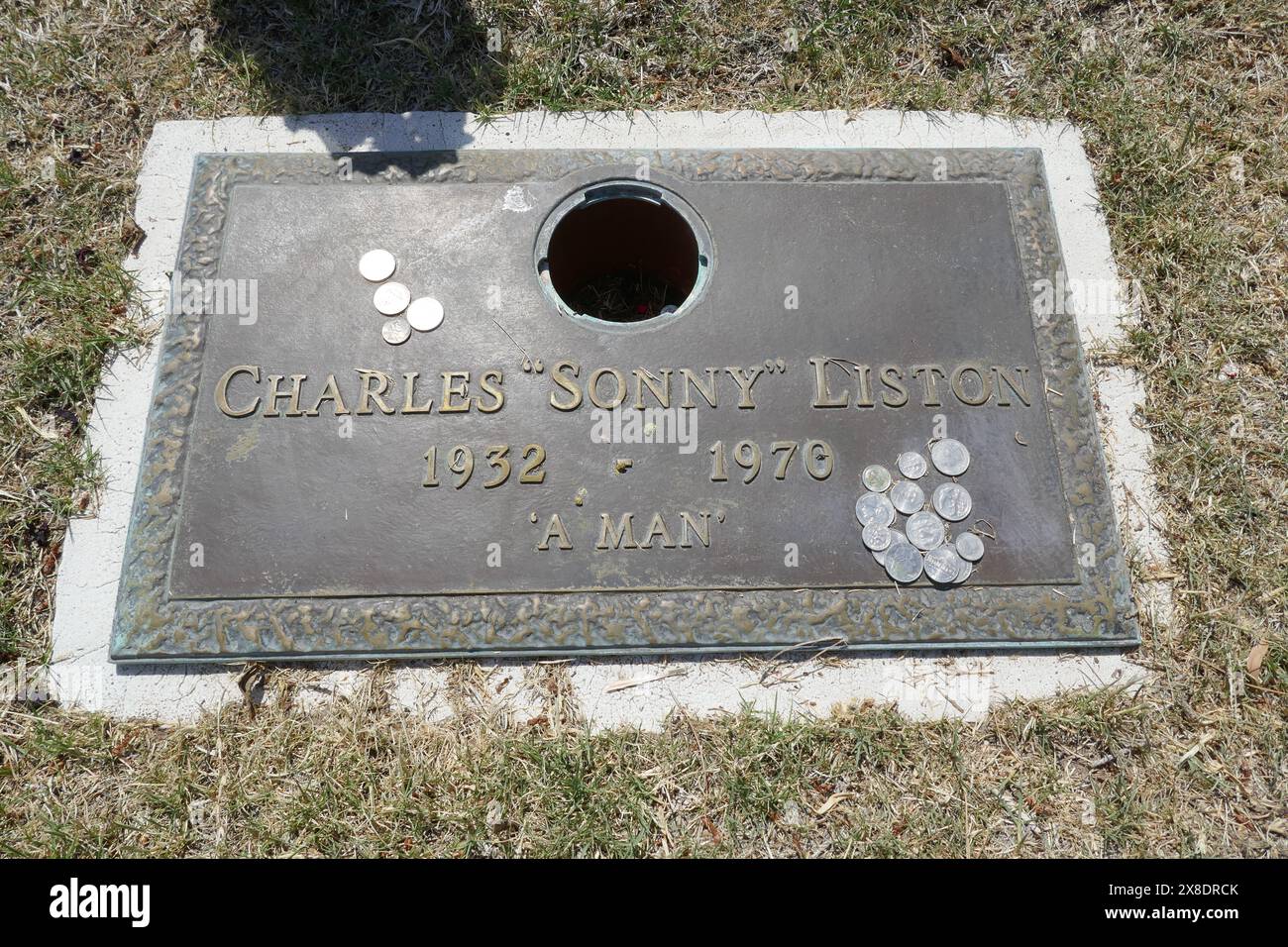 Las Vegas, Nevada, USA 14th May 2024 Hall of Fame Professional Boxer Sonny Liston, aka Charles ...