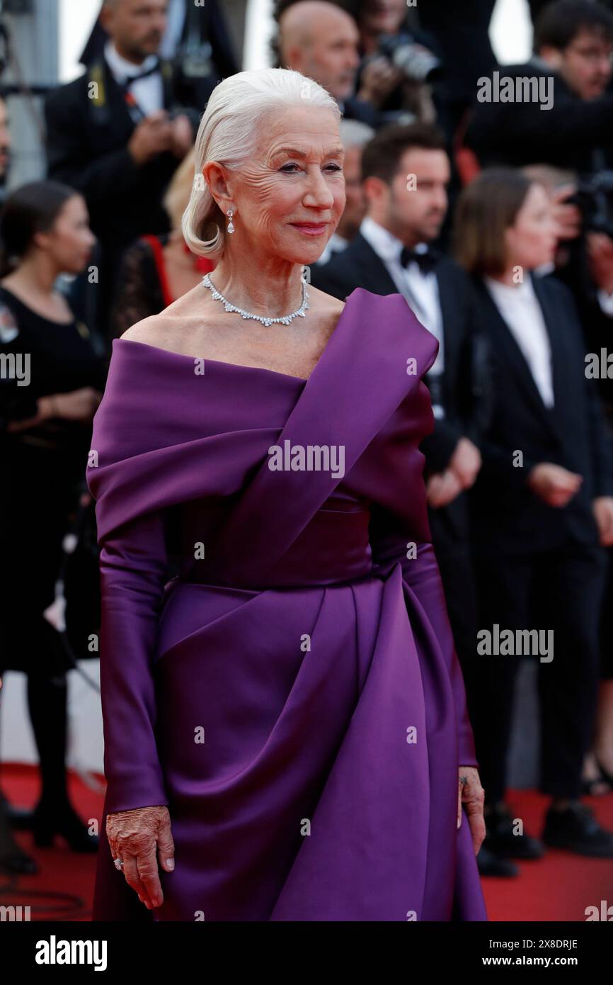 Helen Mirren at 'The Most Precious of Cargoes' premiere, 77th Cannes ...