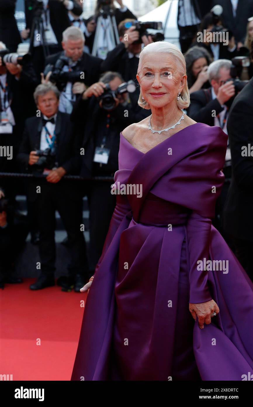 Helen Mirren at 'The Most Precious of Cargoes' premiere, 77th Cannes ...