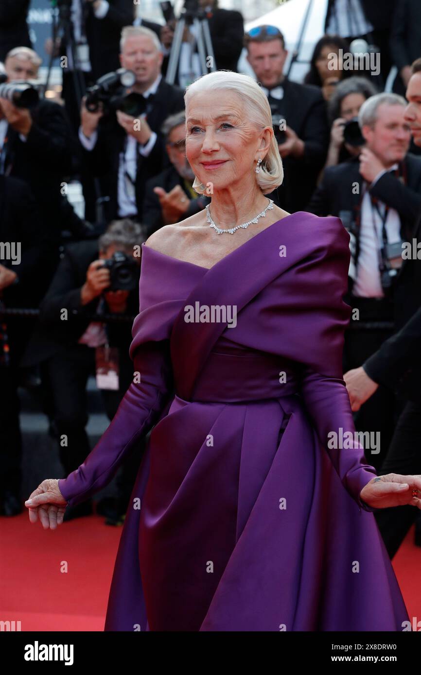 Helen Mirren at 'The Most Precious of Cargoes' premiere, 77th Cannes ...