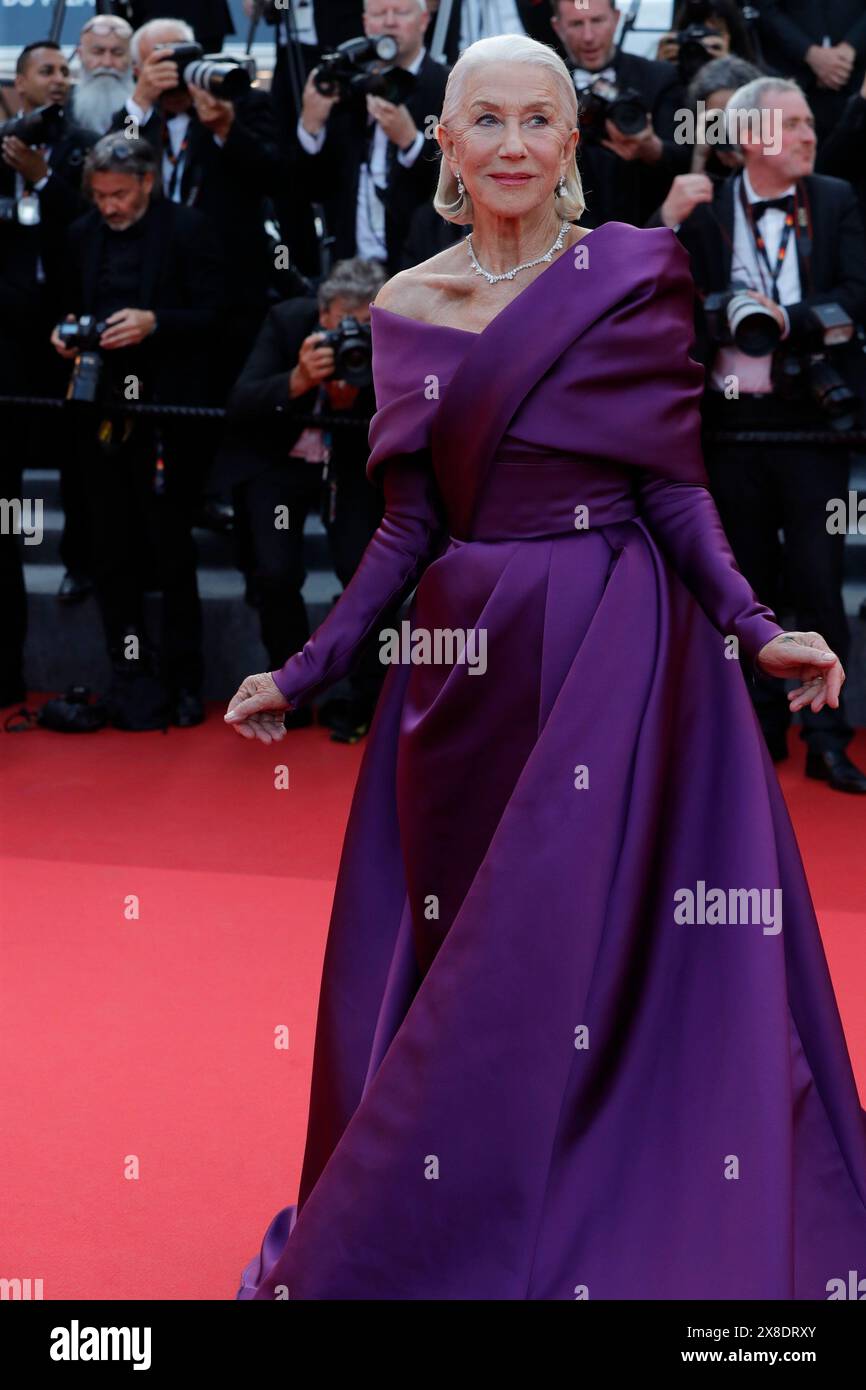 Helen Mirren at 'The Most Precious of Cargoes' premiere, 77th Cannes ...