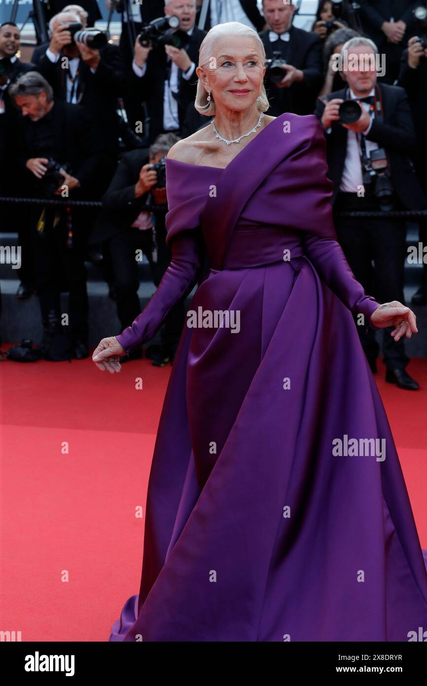 Helen Mirren at 'The Most Precious of Cargoes' premiere, 77th Cannes ...