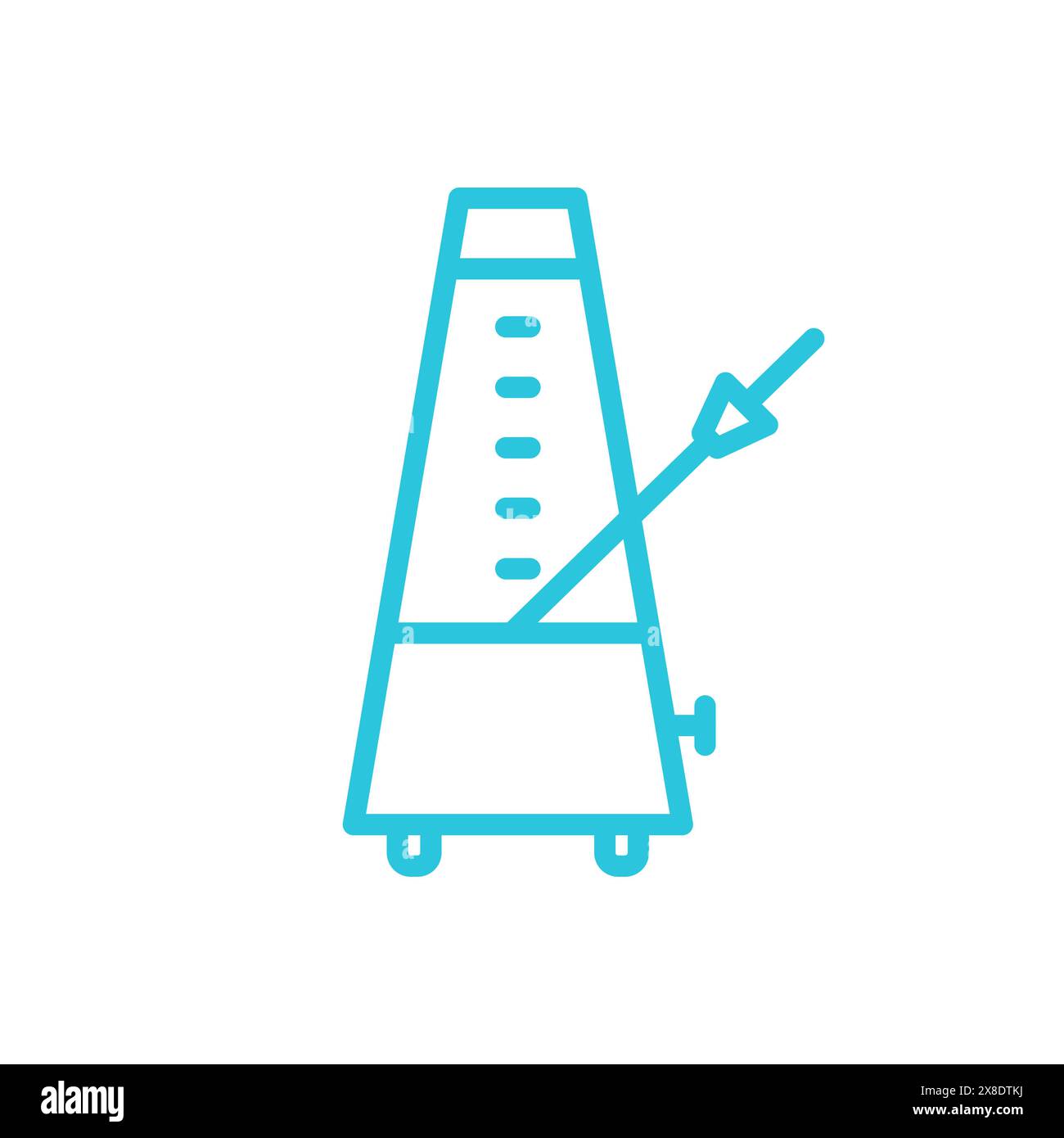 Metronome symbol Stock Vector Images - Alamy
