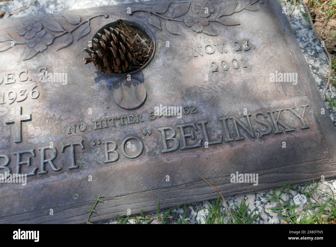 Las Vegas, Nevada, USA 14th May 2024 Major League Baseball Player Bo Belinsky, aka Robert ...