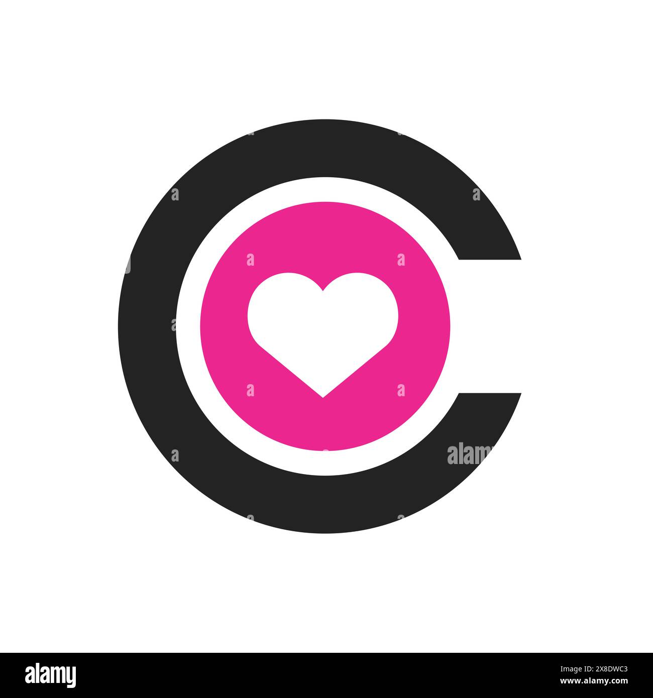 Beautiful c logo hi-res stock photography and images - Alamy