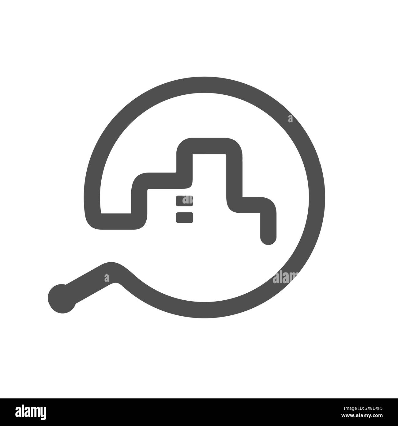Whip Symbols Combined With City, Vector Illustration Design Stock ...