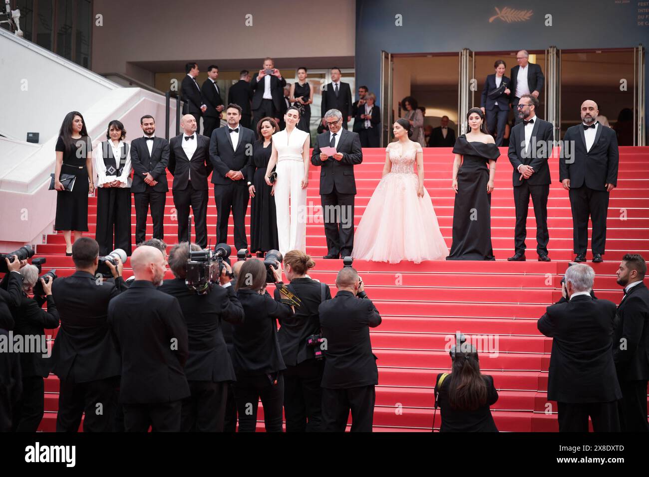 Cannes, France. 24th May, 2024. Mahsa Rostami, Soheila Golestani ...