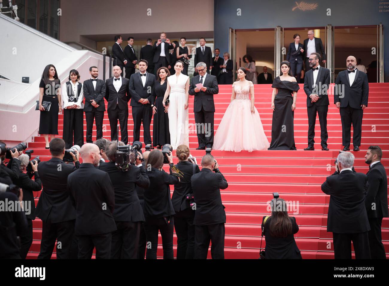 Cannes, France. 24th May, 2024. Mahsa Rostami, Soheila Golestani ...
