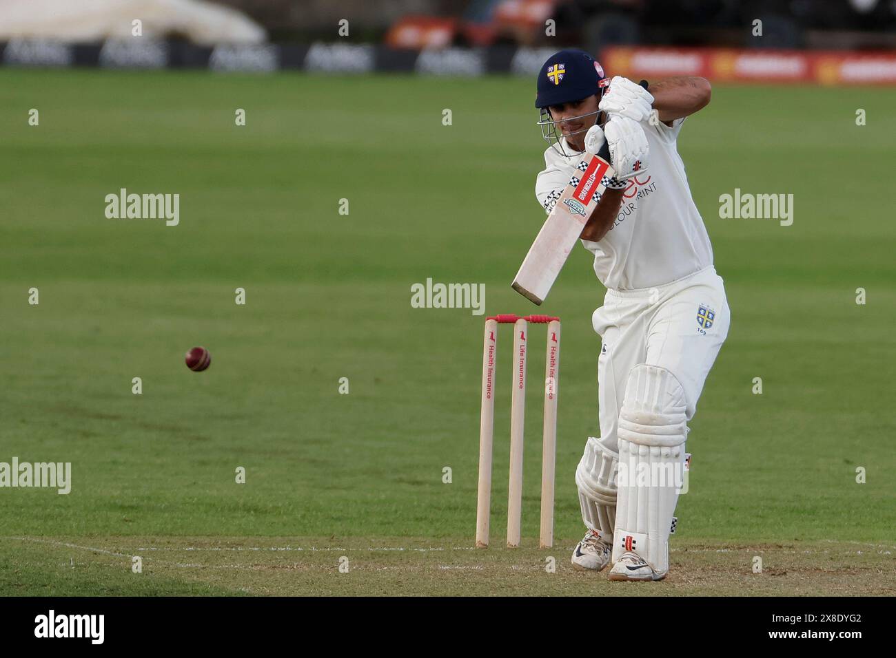 Durham's David Bedingham during the first day of the Vitality County ...