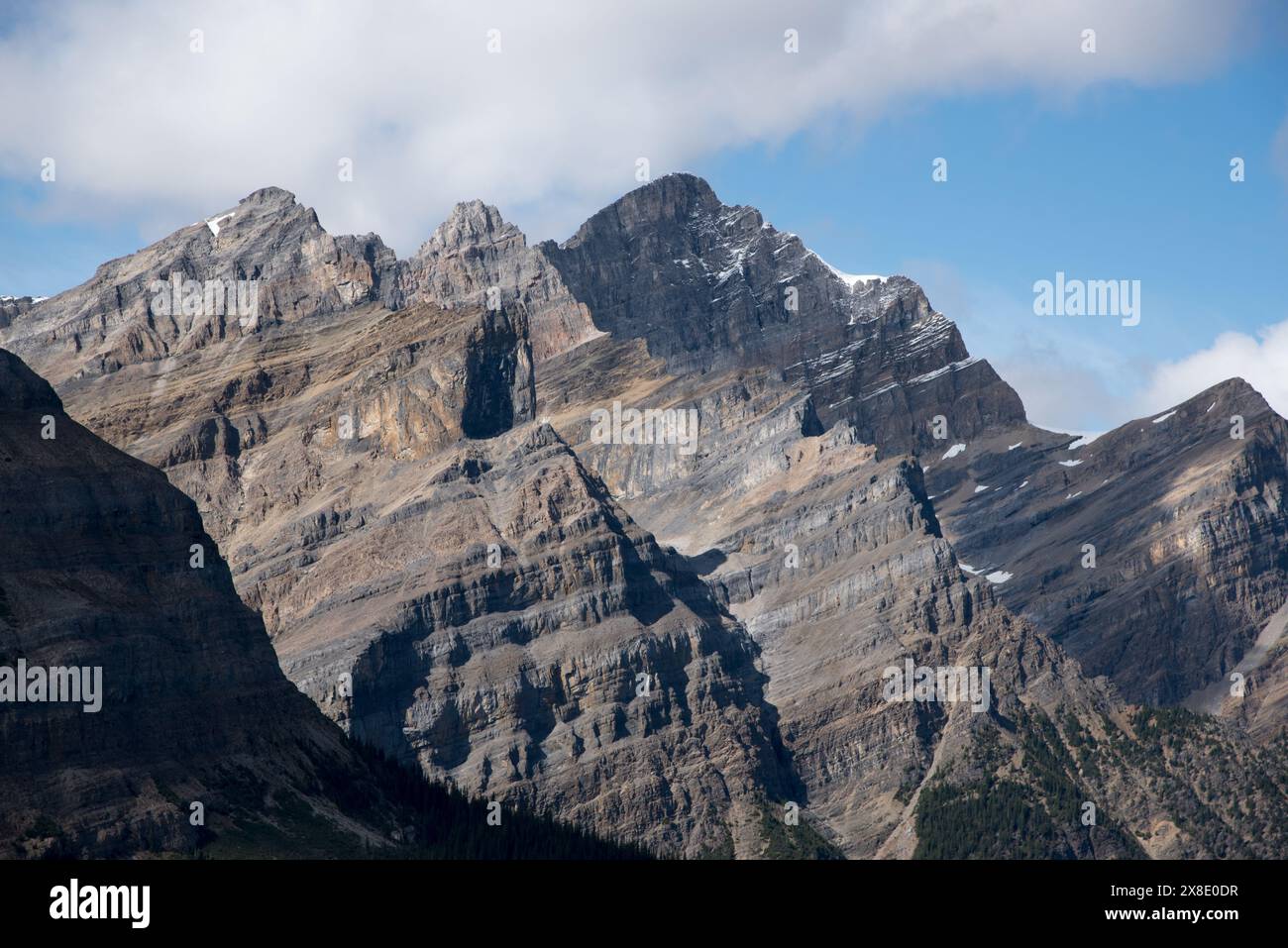 Canadian Rocky Mountains in Banff National Park in Alberta in Canada ...