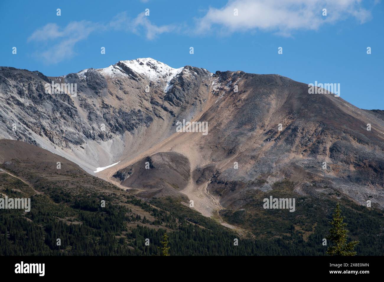 Canadian Rocky Mountains in Banff National Park in Alberta in Canada ...