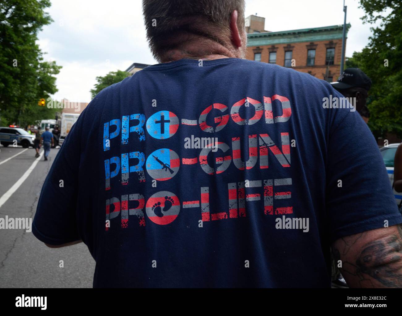 New York, New York, USA. 23rd May, 2024. Crotona Park, Bronx rally for ...