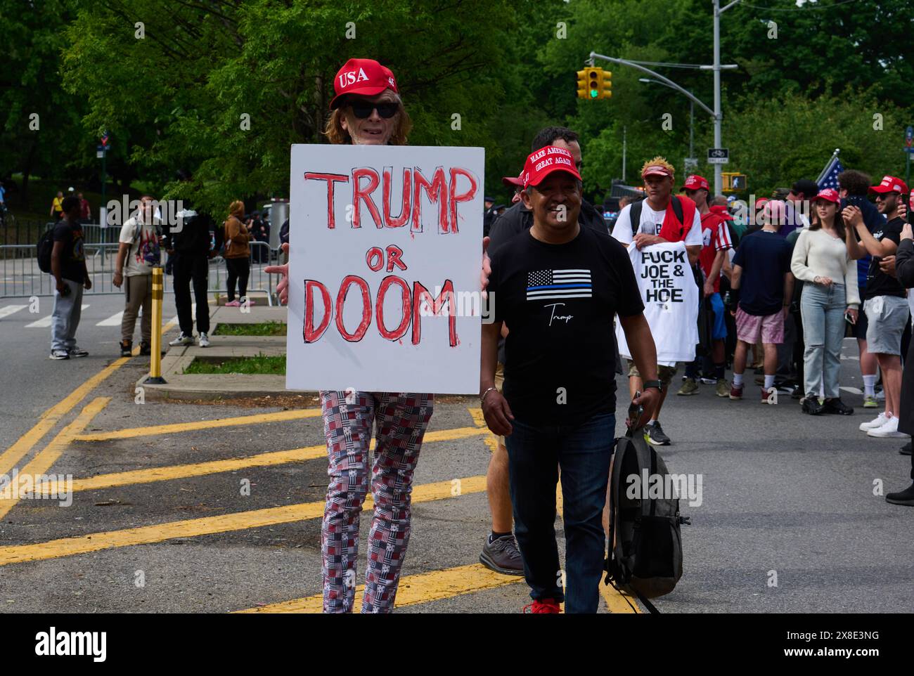 New York, New York, USA. 23rd May, 2024. Crotona Park, Bronx rally for ...