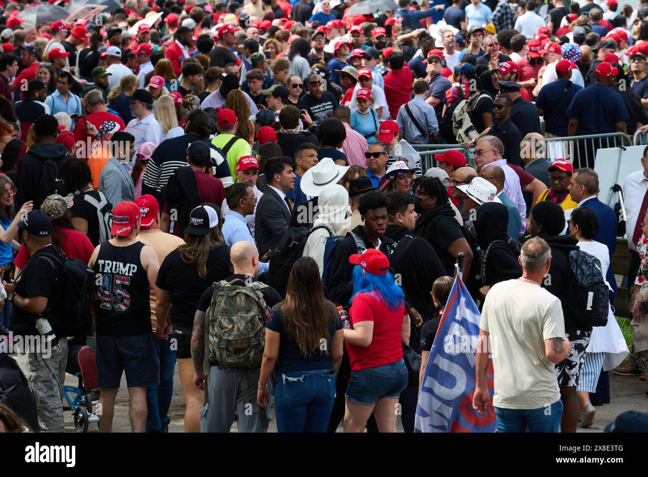 New York, New York, USA. 23rd May, 2024. Crotona Park, Bronx rally for ...