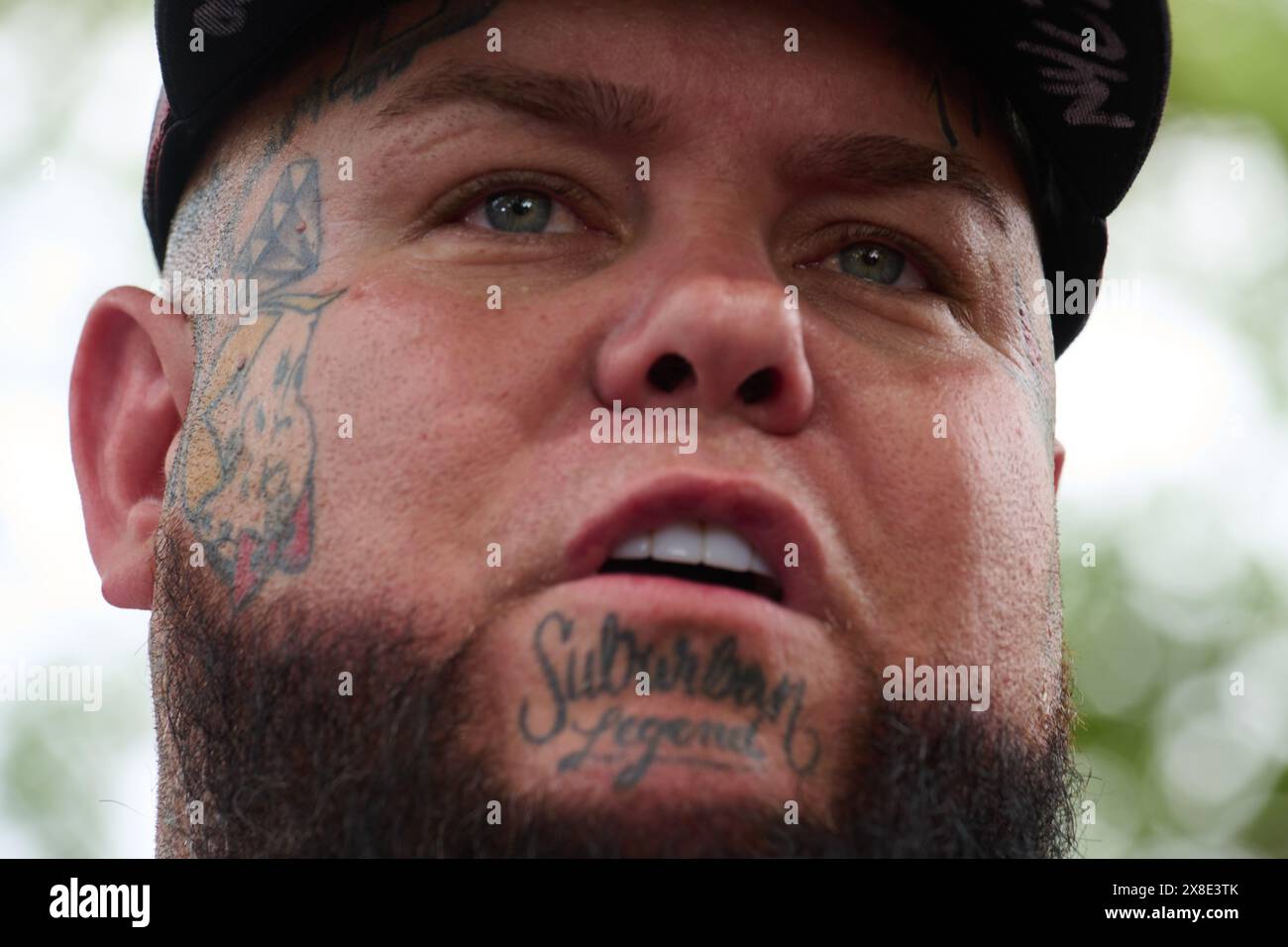 New York, New York, USA. 23rd May, 2024. Florida rapper, Forgiato Blow ...