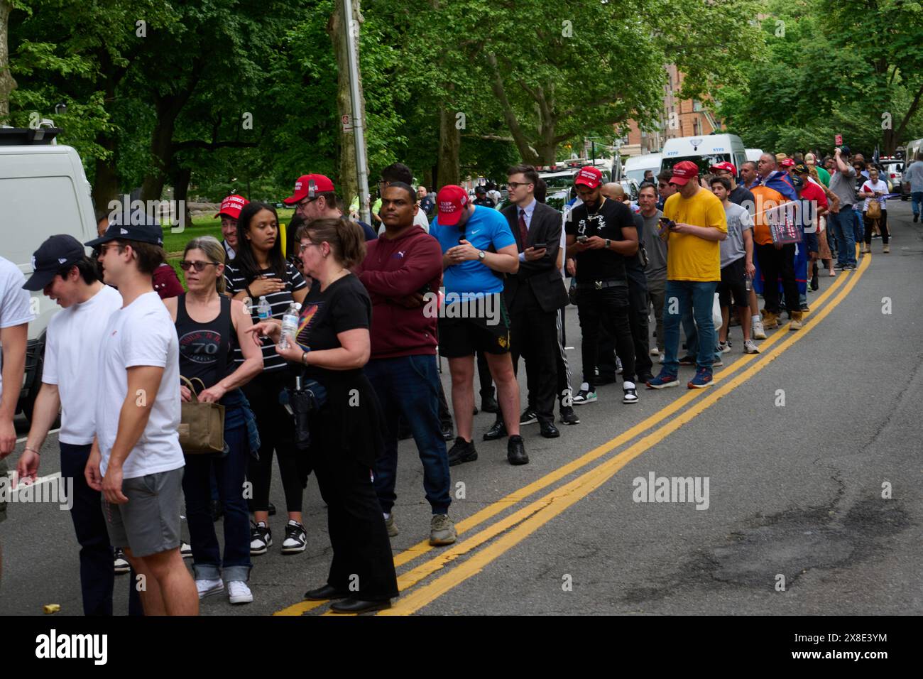 New York, New York, USA. 23rd May, 2024. Crotona Park, Bronx rally for ...