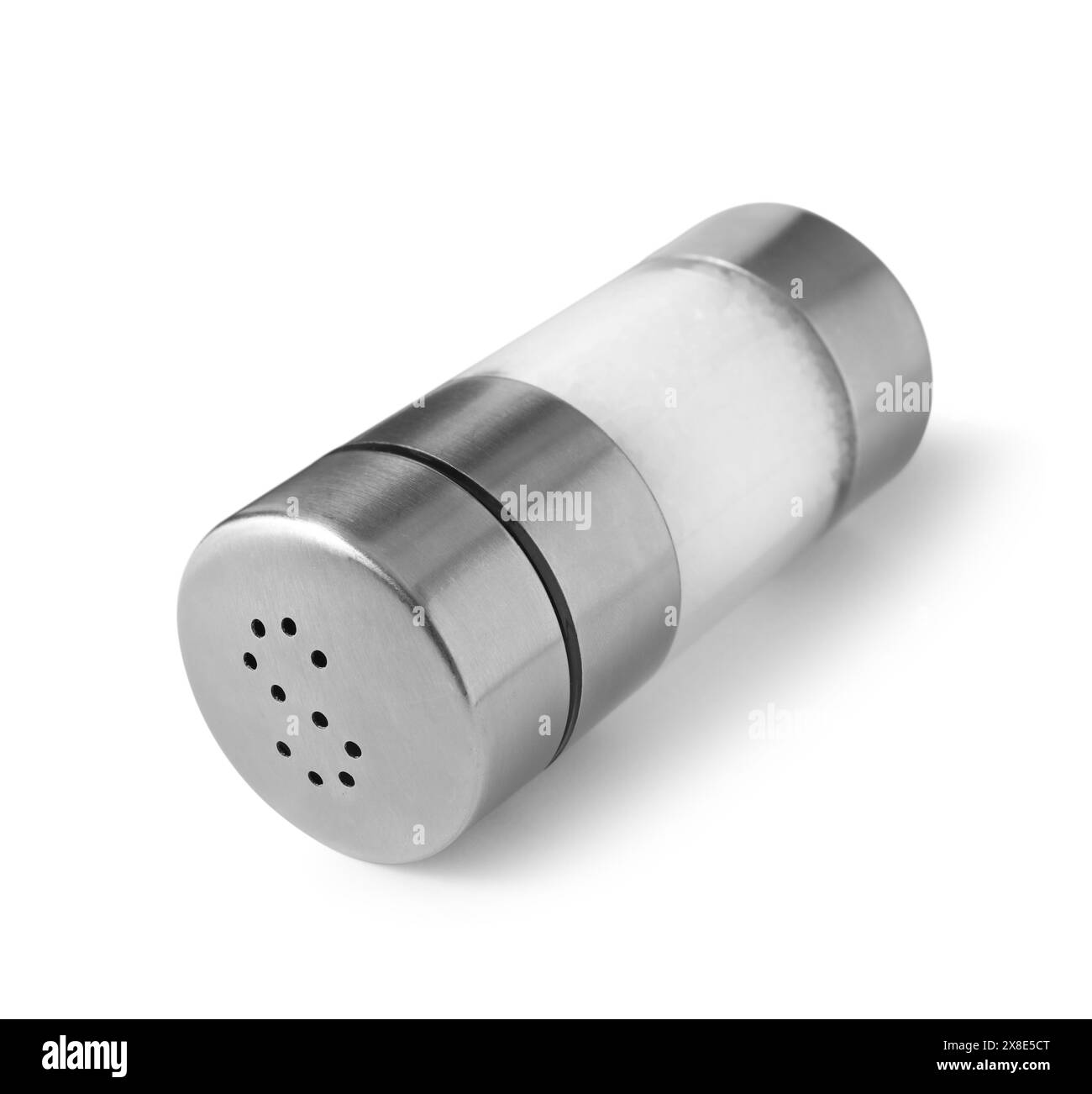 Salt shaker isolated on white. Kitchen utensil Stock Photo - Alamy