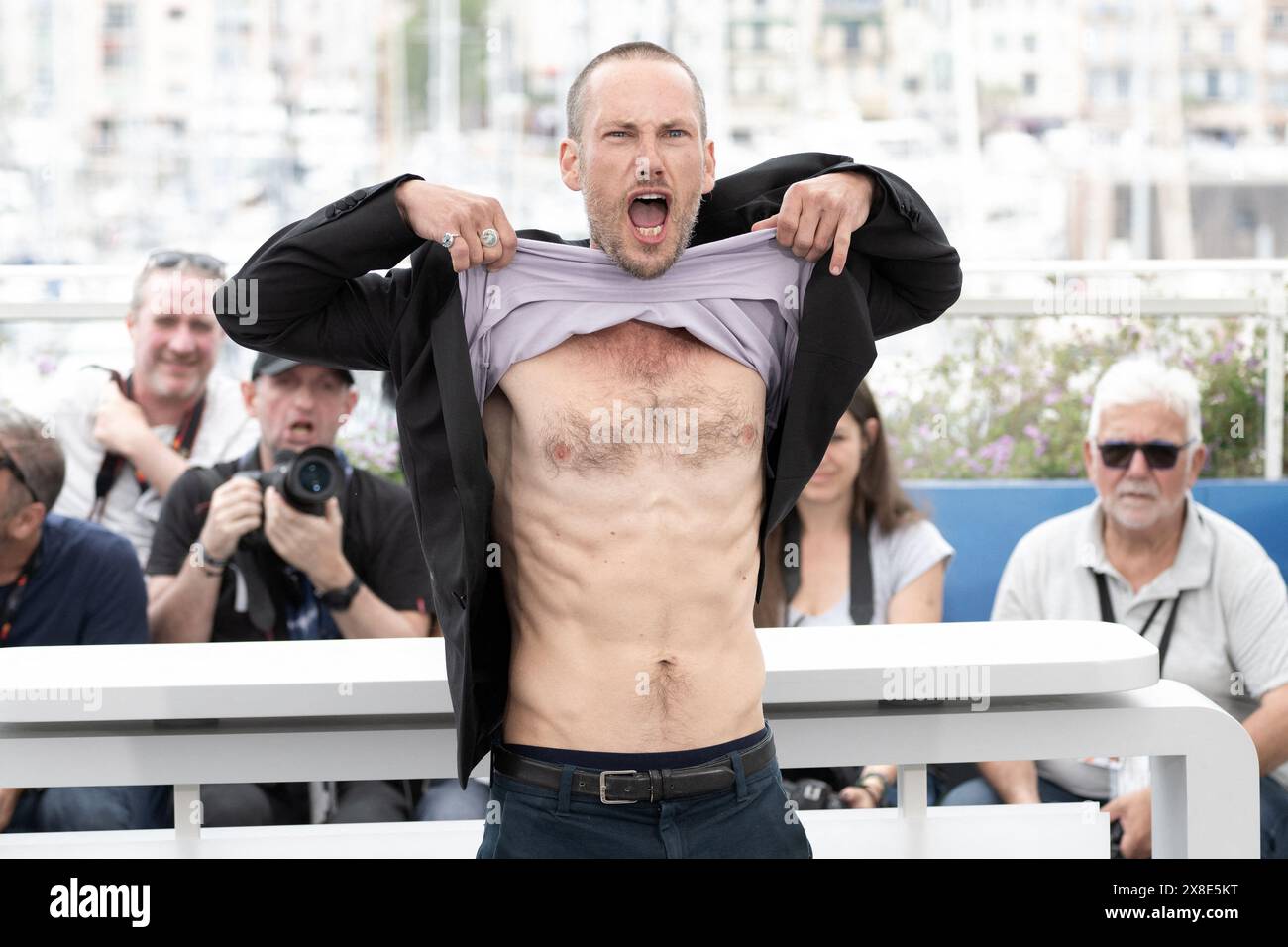 Cannes, France. 25th May, 2024. John Robinson attends the Niki ...