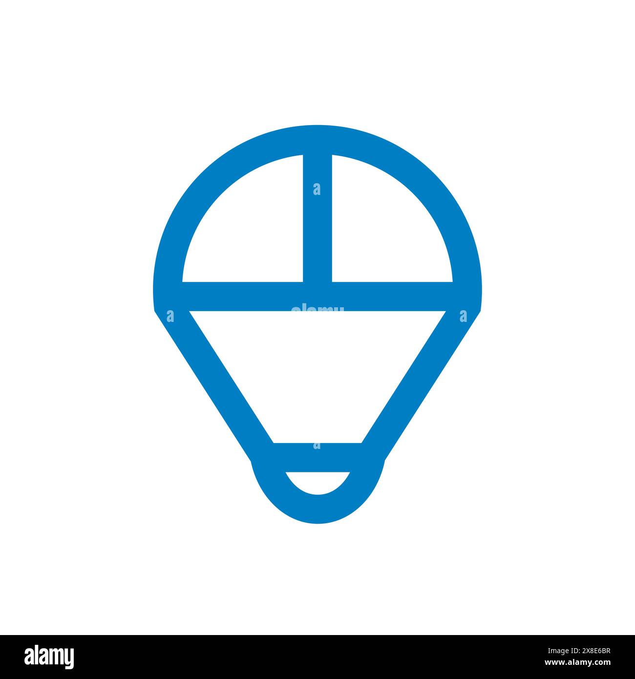 Parachute Outline Symbols, Vector Illustration Design Stock Vector ...
