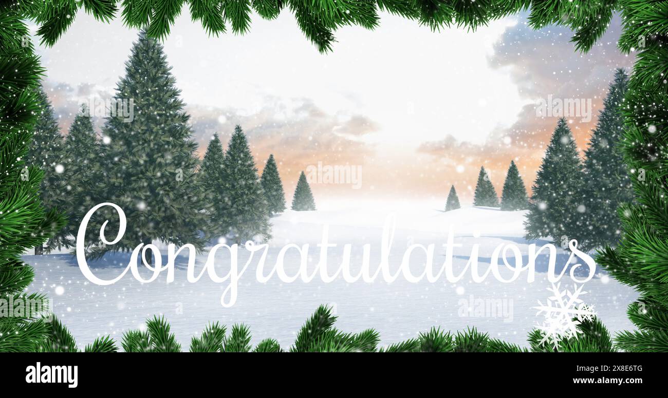 Merry bright text winter hi-res stock photography and images - Alamy