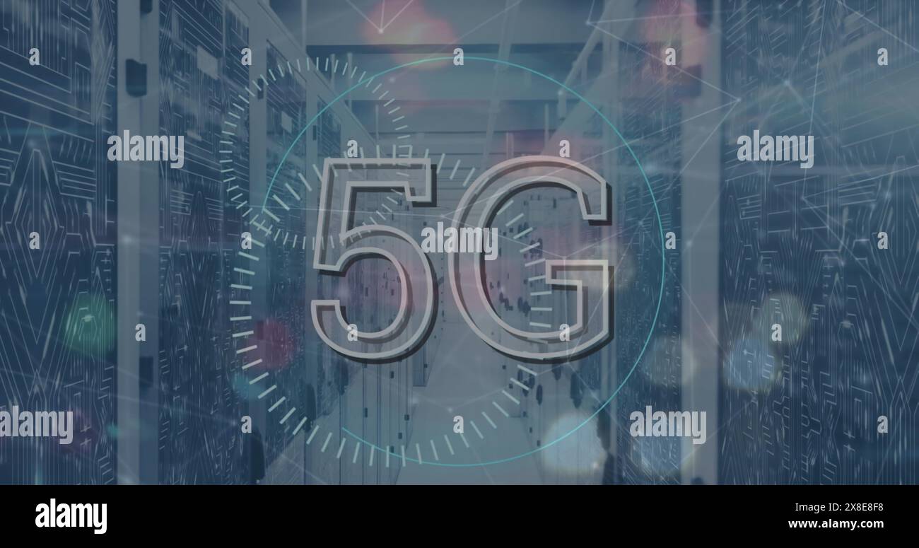 Animation scope scanning building digital hi-res stock photography and images - Alamy