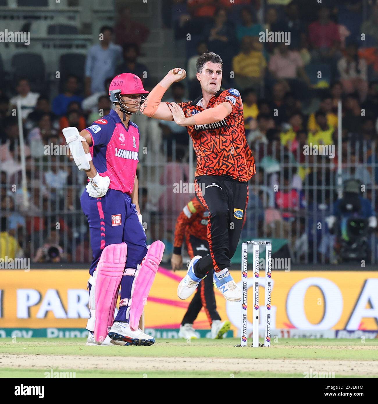 Chennai, India, 24th May 2024: Tata IPL 2024 : Qualifier 2 SRH v RR Sunrisers Hyderabad v ...