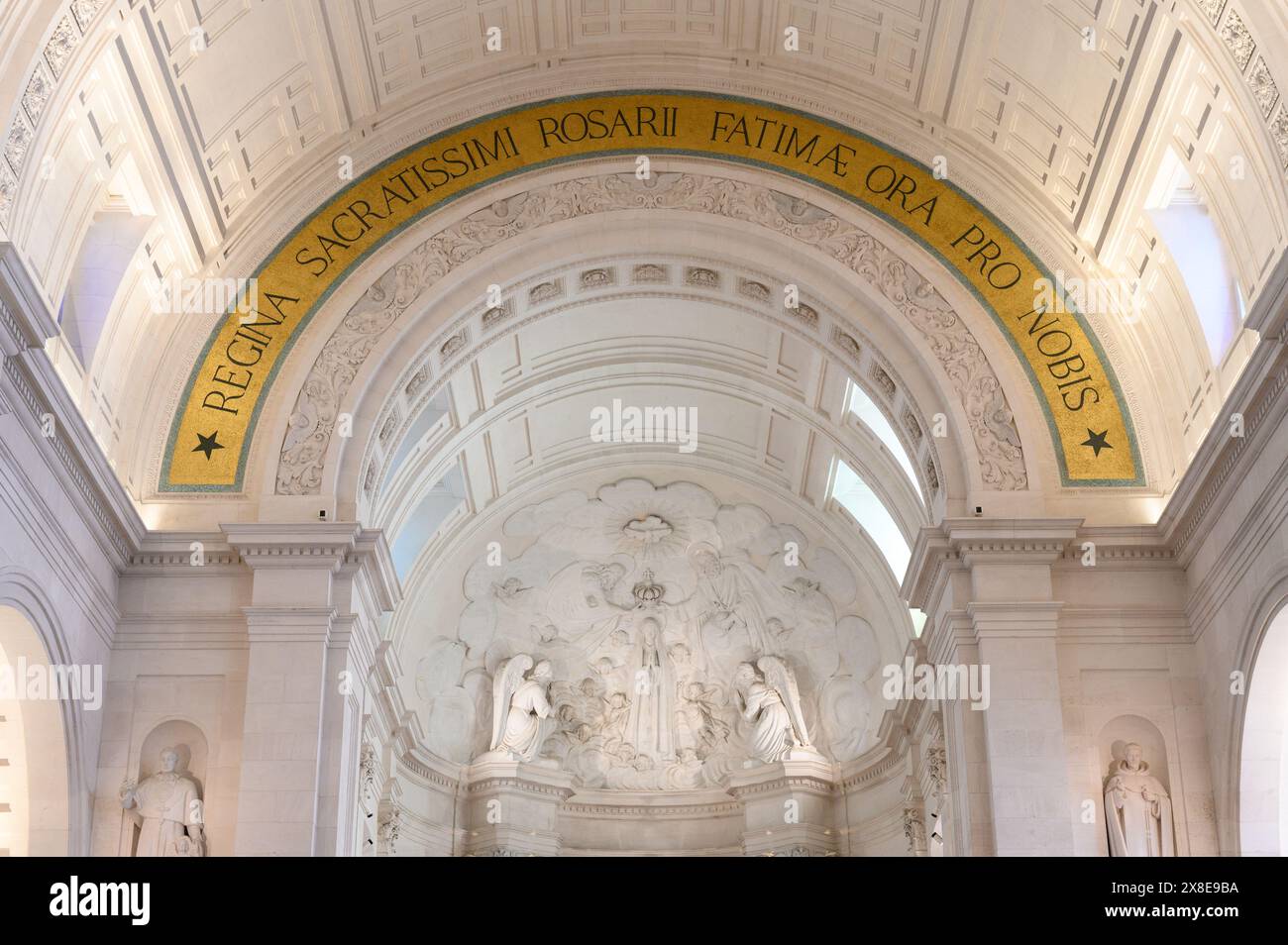 Basilica of Our Lady of the Rosary in Fátima, Portugal. "Regina ...