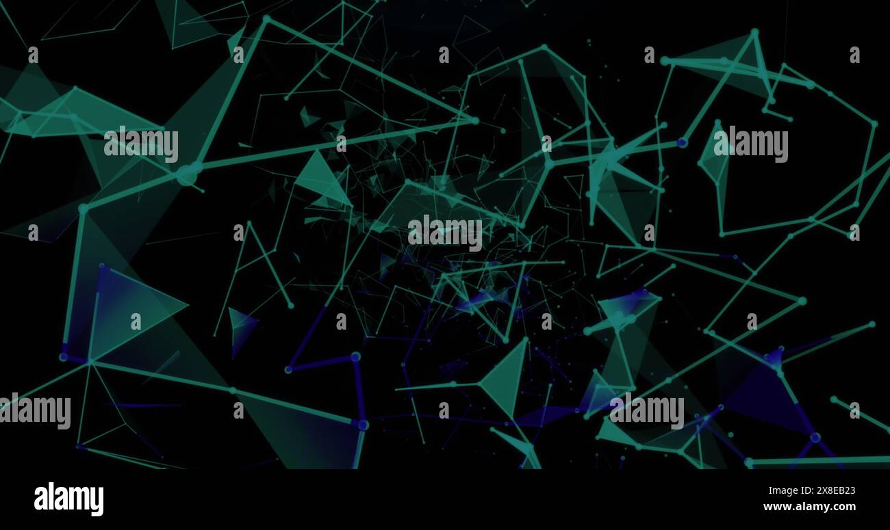 Blue and green lines are forming complex patterns Stock Photo - Alamy