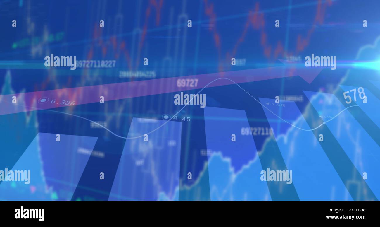 Stock market data graphs overlaying hi-res stock photography and images - Alamy