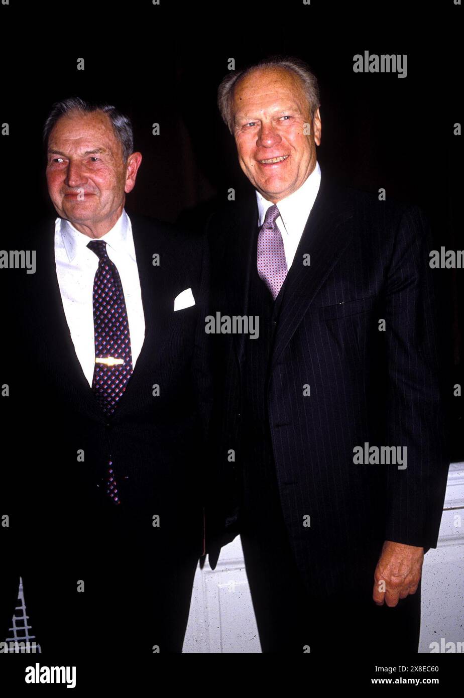 David rockefeller hi-res stock photography and images - Alamy